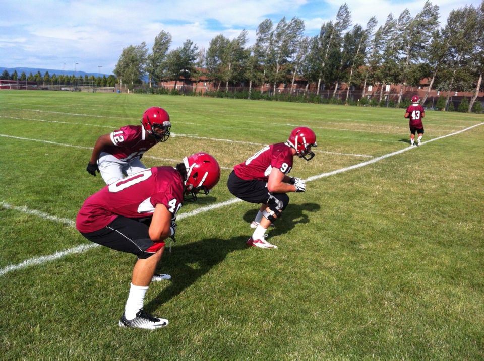 CWU football completes its first preseason practice | Members ...