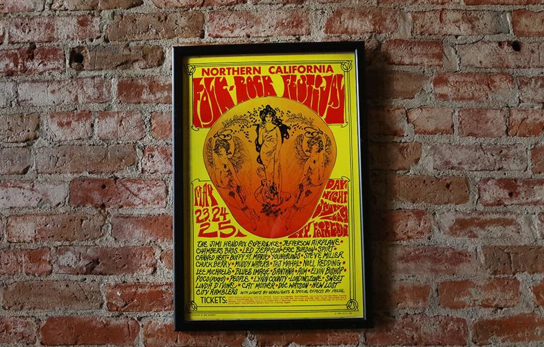 First Friday Art Walk exhibits include vintage rock 'n' roll posters at ...