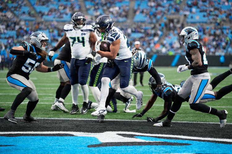 Seahawks' running game rounding into form as they pursue No. 1 seed ...