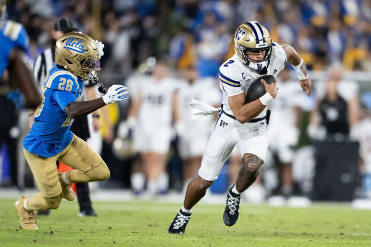 Washington routs UCLA 48-14 behind 4 TDs by Demond Williams Jr ...