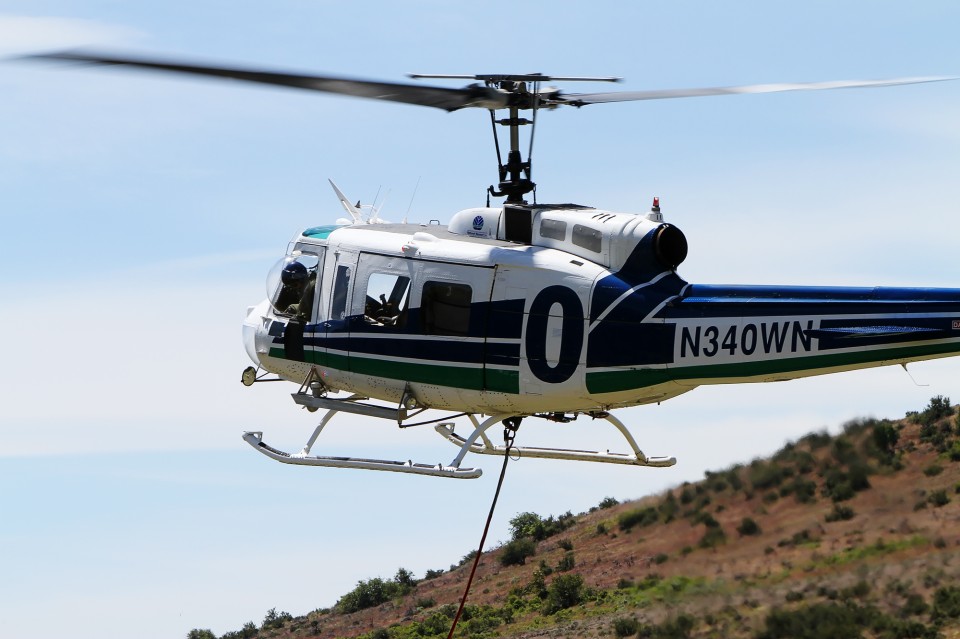State DNR Helitack crews train in Coleman Canyon near Ellensburg | Top ...