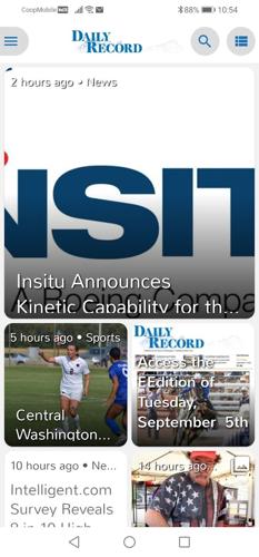 Daily Record News Mobile App | dailyrecordnews.com