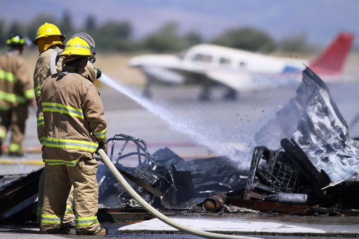Firefighters battle hangar fire at Bowers Field | News ...