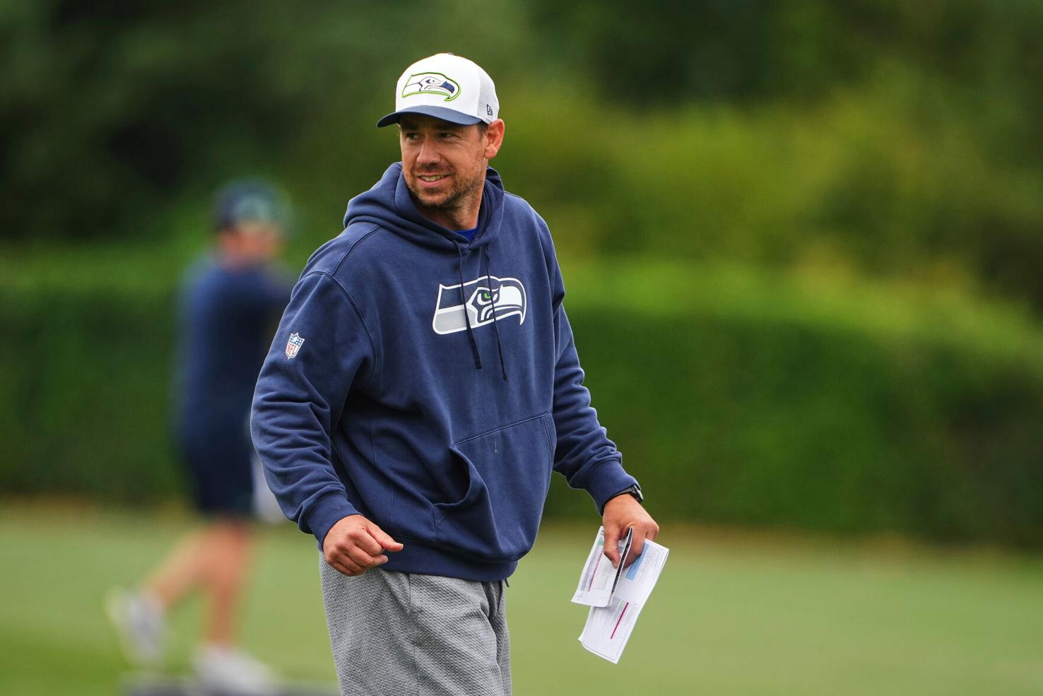 Dolphins begin coaching search by interviewing Seahawks offensive ...