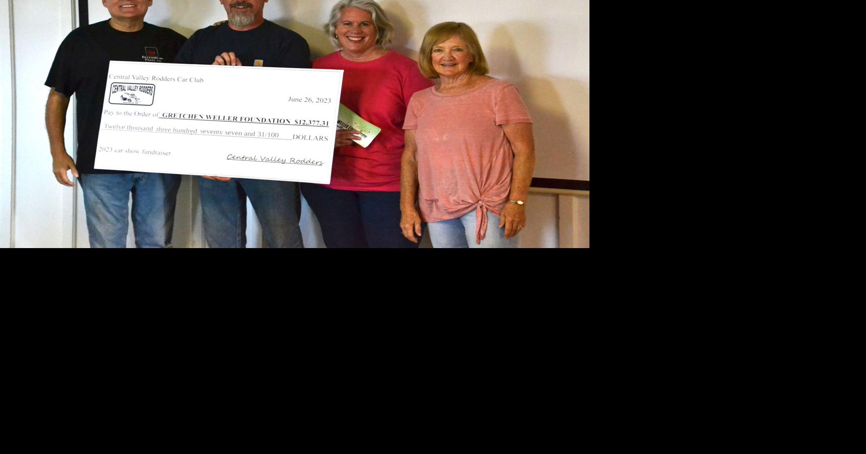 Welcome funds — Central Valley Rodders make largest donation in club ...