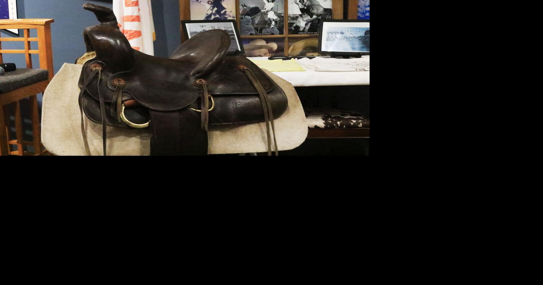 Ellensburg Tree saddle at Rodeo Night at the Museum | News ...