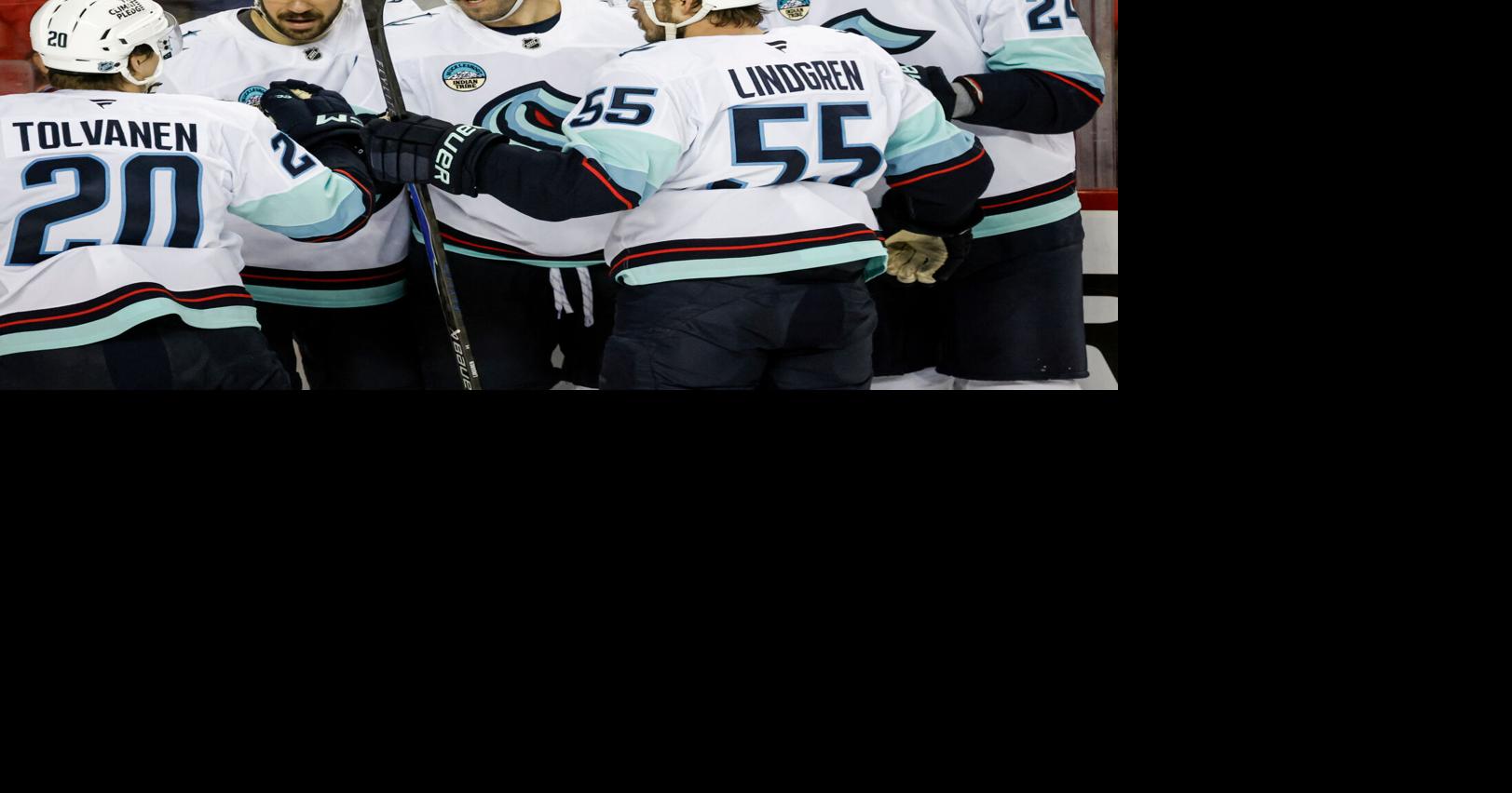 Lindgren, Stephenson help Kraken beat Sharks 4-2 to snap four-game skid ...