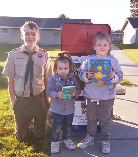 Little library project completed by local scout as part of Eagle Scout ...
