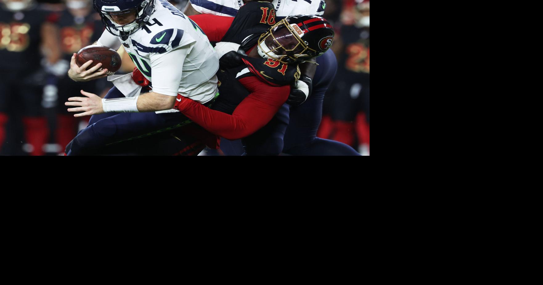 Seahawks QB Sam Darnold injures oblique in practice but is confident he ...