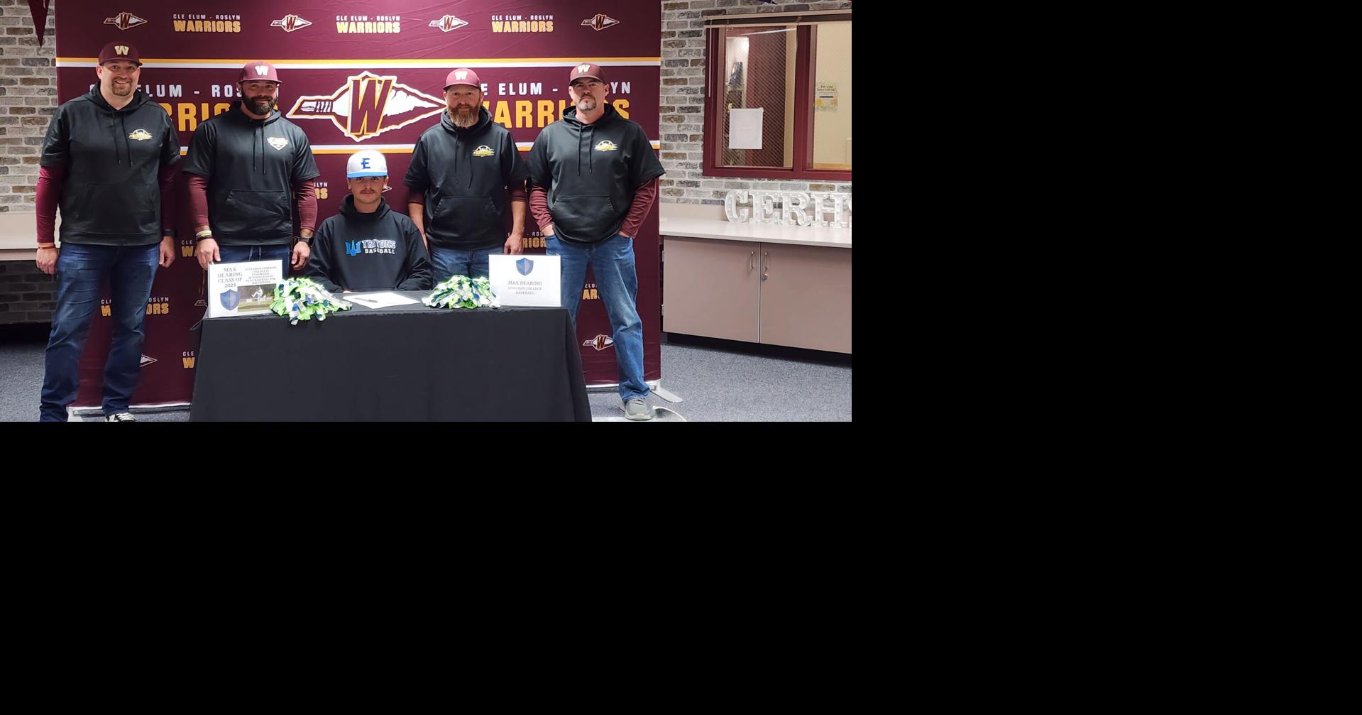 A new Triton: Dearing signs with Edmonds College baseball | Sports ...