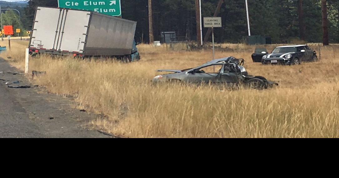 One dead, three injured in I-90 crash near Cle Elum | News ...
