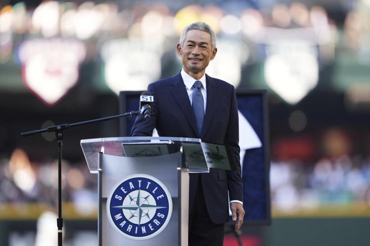 Hall of Famer Ichiro Suzuki joins Mariners legends with No. 51 ...