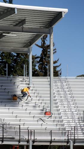 Rodeo grandstands still on track for end-of-July finish | Ellensburg ...