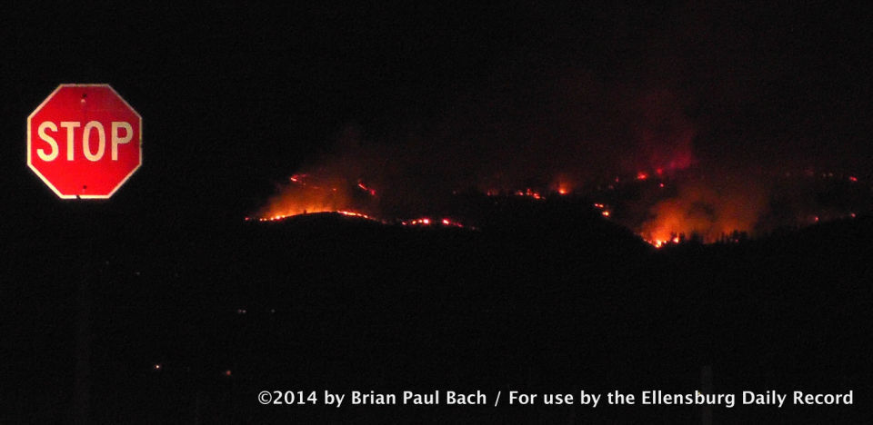Fire burning north of Ellensburg; structures reportedly burned | News ...