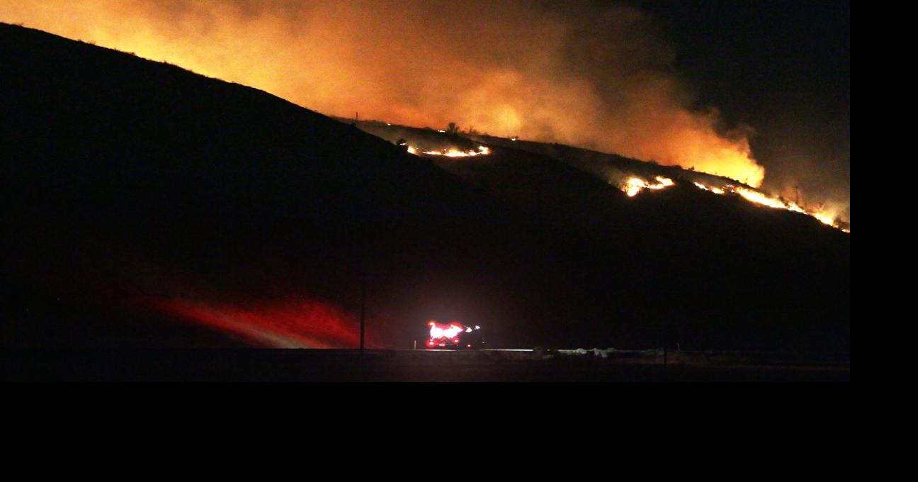 Firefighters contain brush fire on 97, investigate haystack fire | News ...