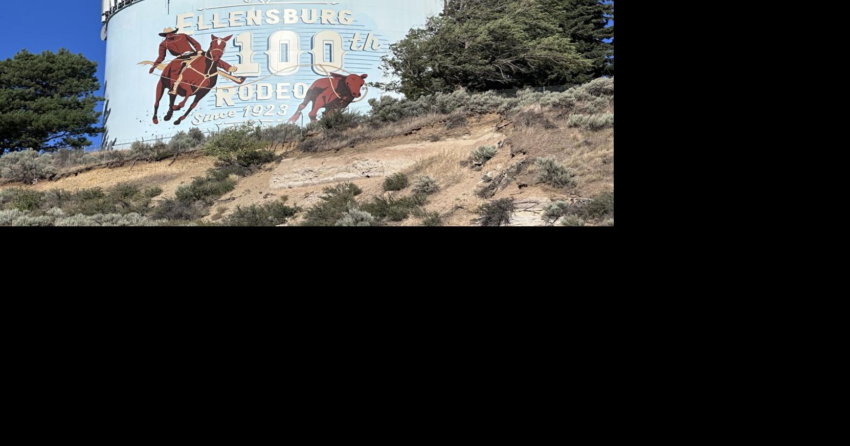 New rodeo mural celebrated with ribbon-cutting ceremony | Ellensburg ...