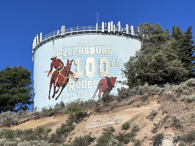 New rodeo mural celebrated with ribbon-cutting ceremony | Ellensburg ...