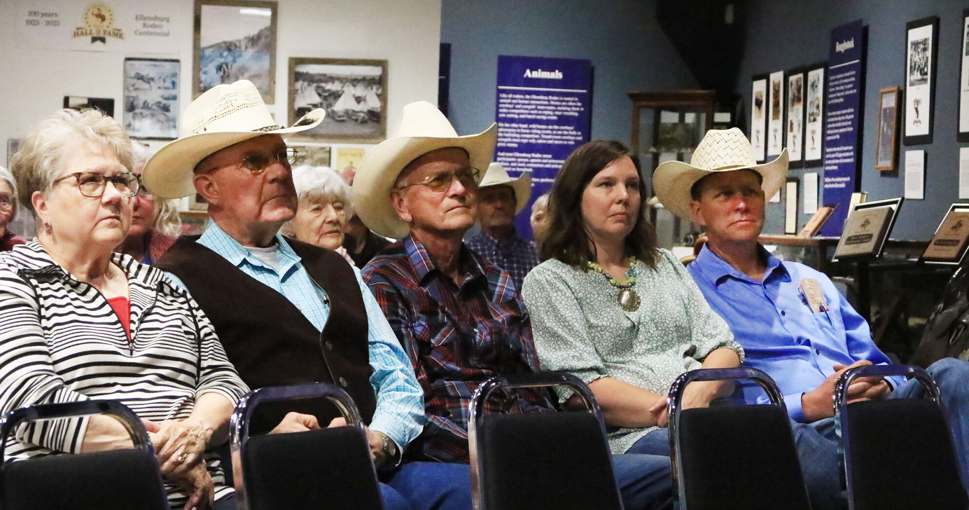 Ellensburg Tree saddle at Rodeo Night at the Museum | News ...
