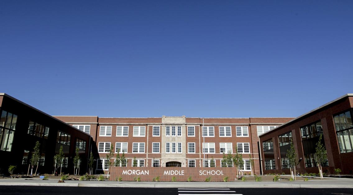 Under construction: Morgan Middle School nearing completion | News ...