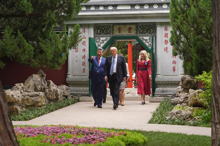 The Latest: After China visit, Trump says he’s undecided on sending ...