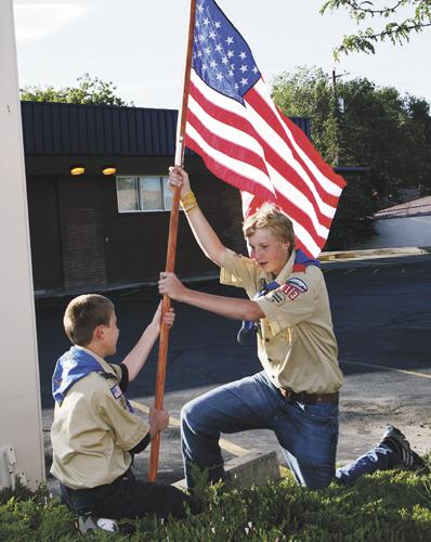 Troop offers flag display service | News | dailyrecordnews.com