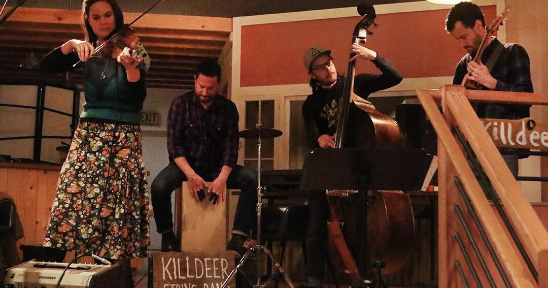 Killdeer String Band has them dancing on First Friday at Dark Moon ...