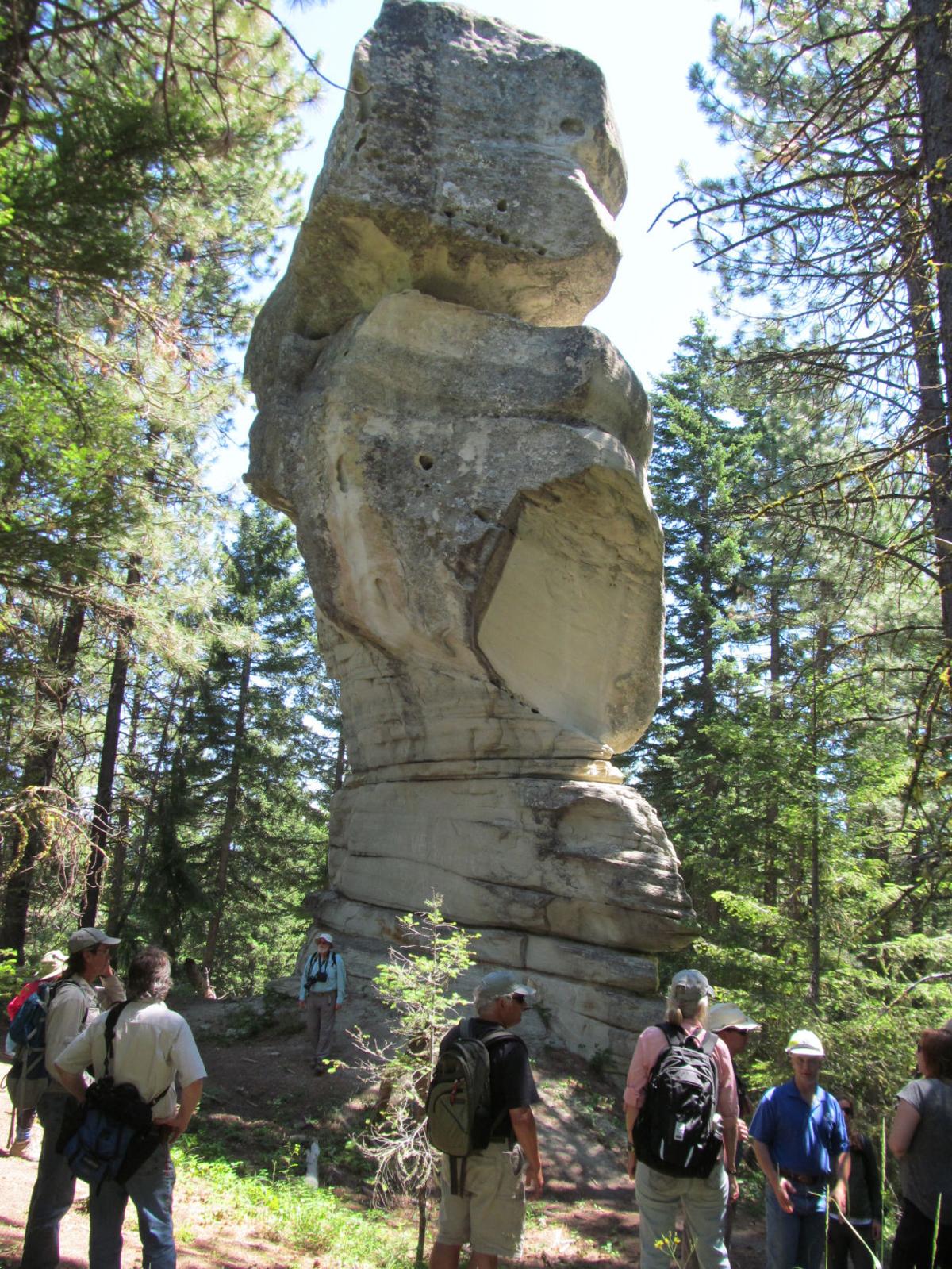 Advisory committee tours rock formations in the Teanaway | News ...