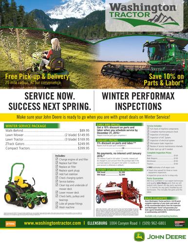 Washington Tractor | | dailyrecordnews.com