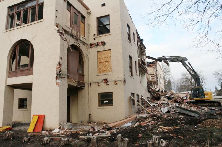 Old hospital building demolition | Photo Gallery | dailyrecordnews.com