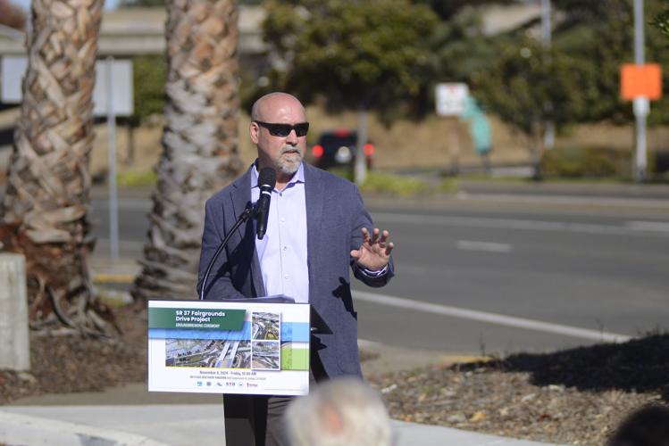 Caltrans, STA break ground on Highway 37, Fairgrounds Drive project ...