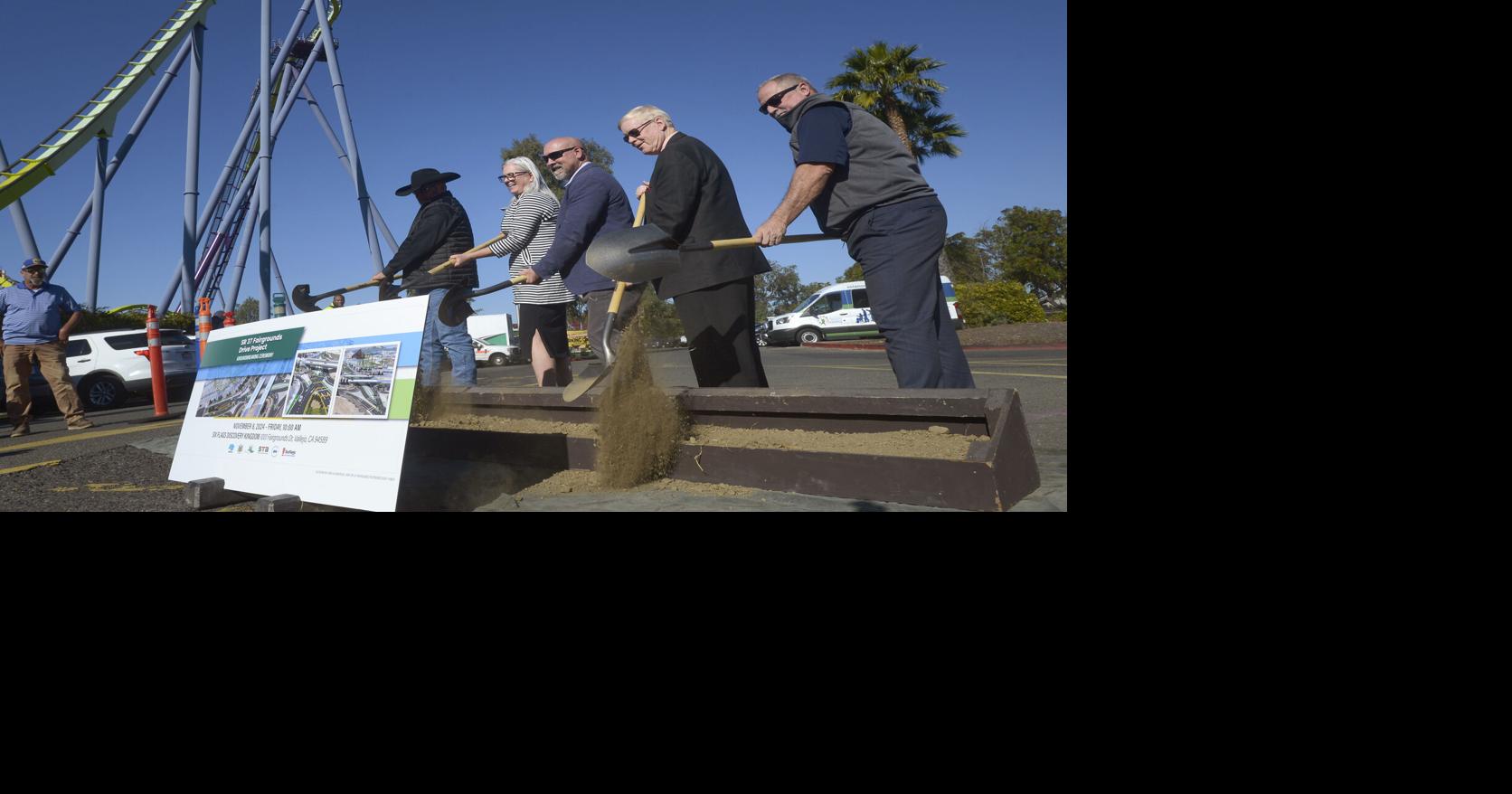 Caltrans, STA break ground on Highway 37, Fairgrounds Drive project ...