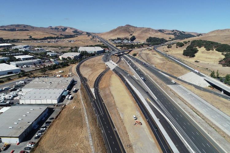 Officials mark completion of portion of massive I-80/I-680/Highway 12 ...