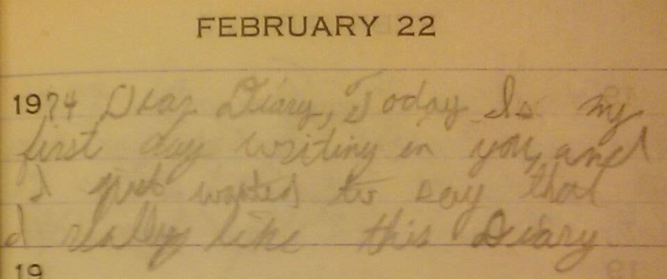 Prepare to yawn as I reveal my 1970s diary | Local Lifestyle Columns ...