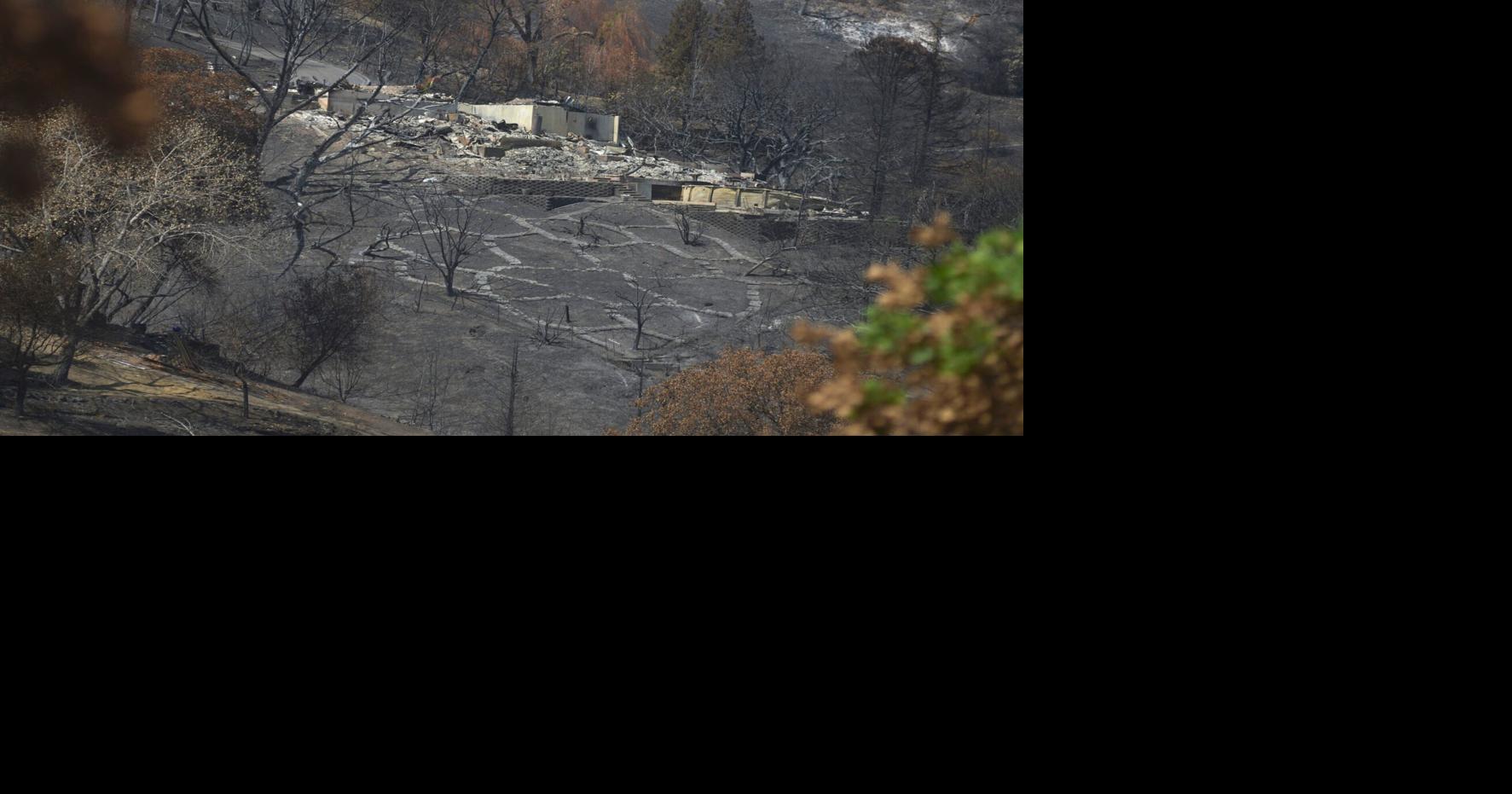 LNU Fire zone residents face evacuation as winter storm approaches ...