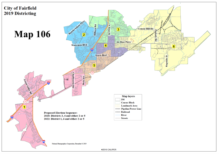 Fairfield council moves closer to district maps for 2020 election ...