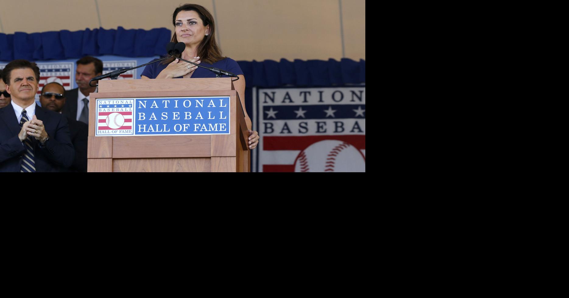 Brandy Halladay’s Hall of Fame speech about her late husband Roy is a ...