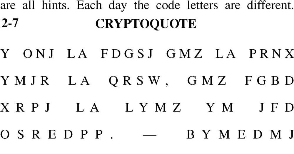 Cryptoquote Diversions Dailyrepublic cryptoquote-diversions-dailyrepublic