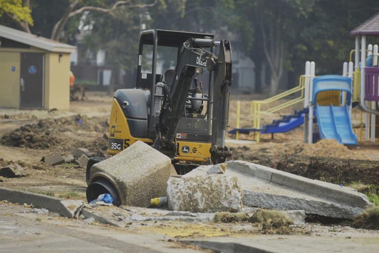 Work to revamp Allan Witt Park continues in city’s core | Fairfield ...