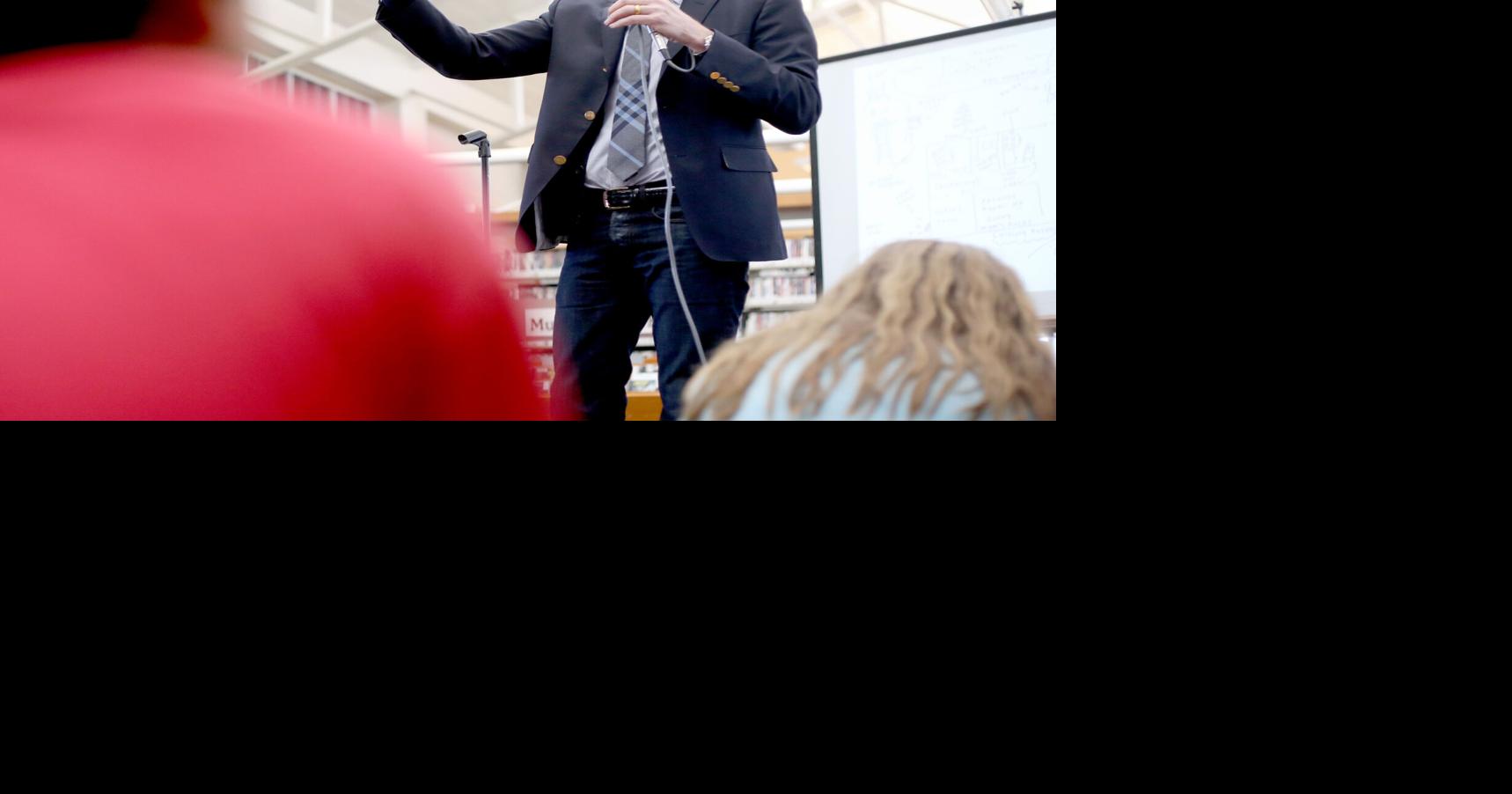 Newbery winner shares writing tips with children | Education ...