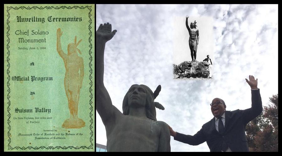 Back in the Day: Happy 90th birthday to The Waving Chief Solano Statue ...