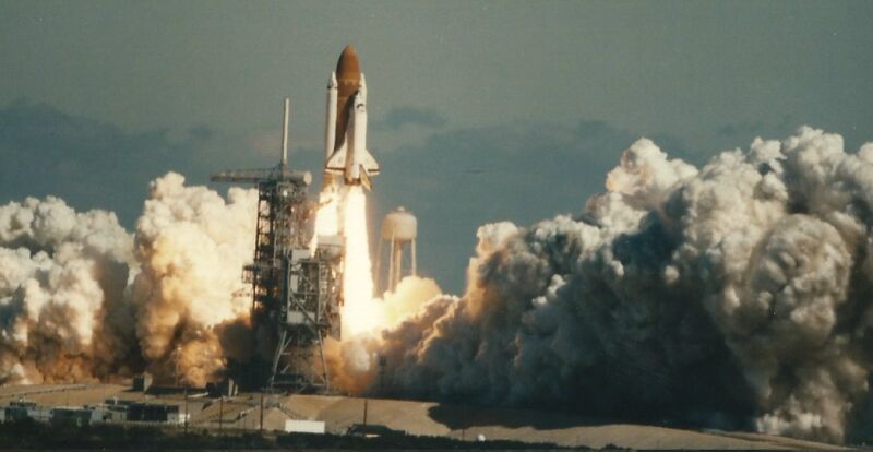 Space Shuttle Challenger Crying