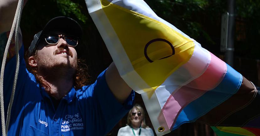Pride Flag rises in Fairfield as reminder of a fight yet unfinished ...