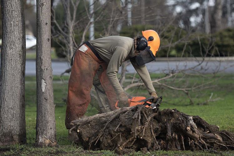 60th CES leads storm aftermath debris clearing project | Travis Air ...