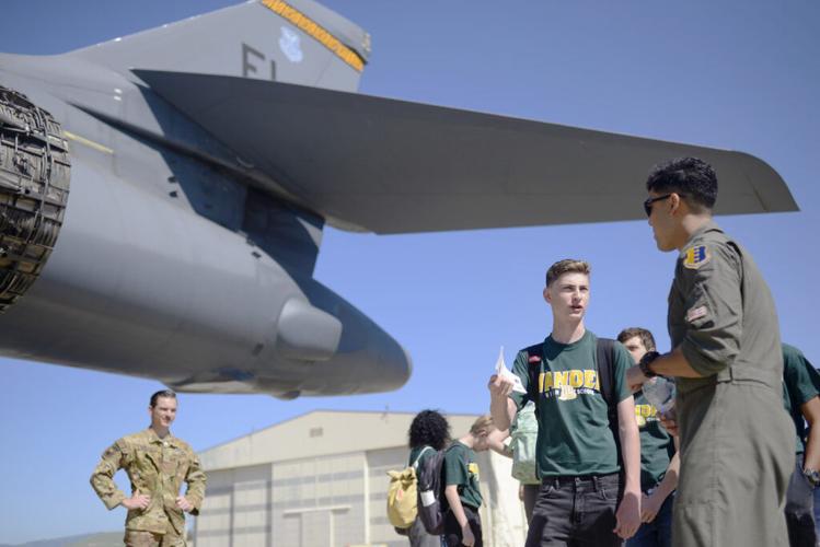 Students learn about military opportunities at Travis AFB | Fairfield ...