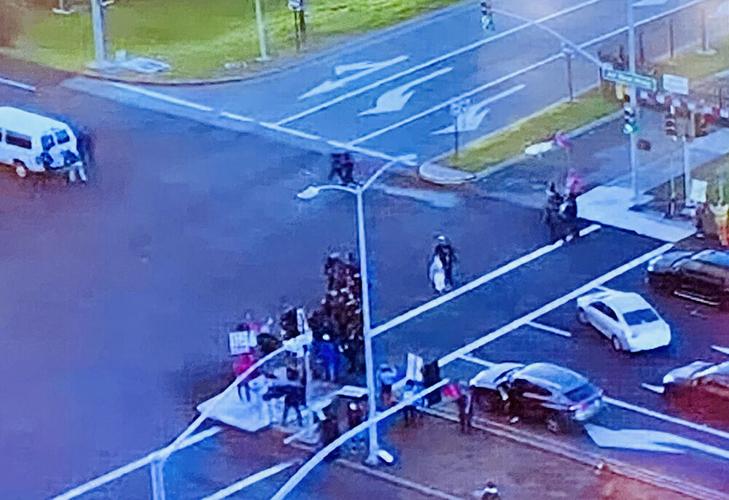 Fairfield Police arrest 11 protesters at Travis Air Force Base on ...