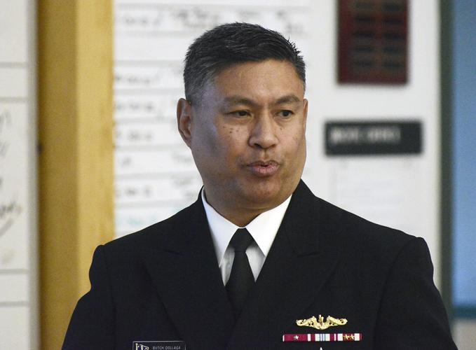 Vallejo native Rear Adm. Dollaga visits Vanden High, Mare Island ...