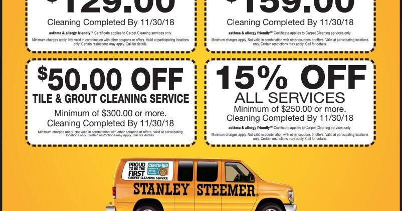 stanley steemer promo code