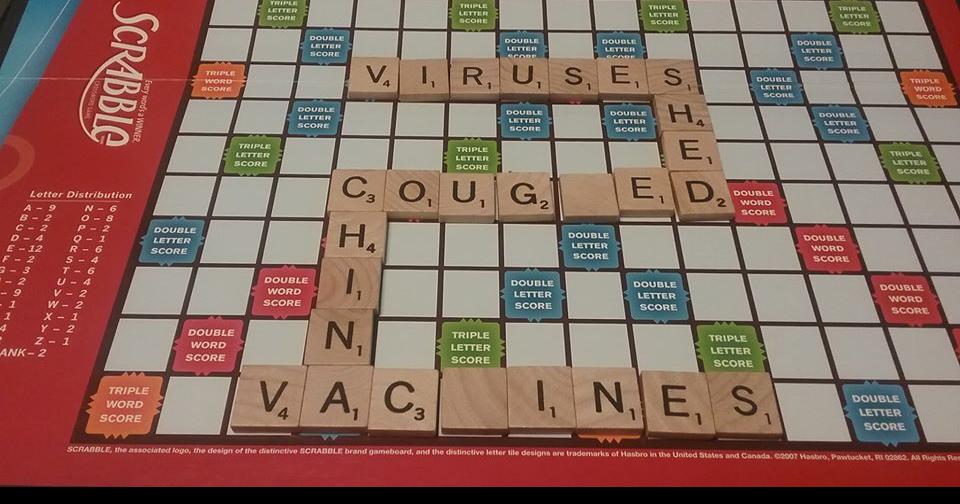 The Last Laugh: Wallace and Laura play stay at home order Scrabble ...