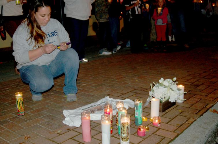 Photos Vigil For Winters Homicide Victim Leslie Pinkston News