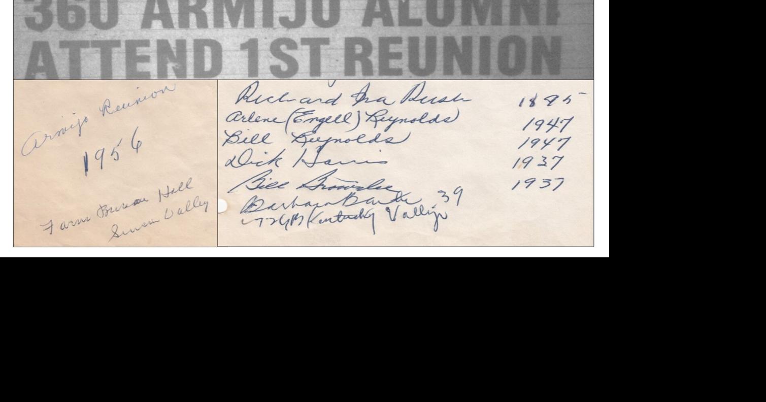 Armijo Alumni Association 60 years ago, today | Local Lifestyle Columns ...